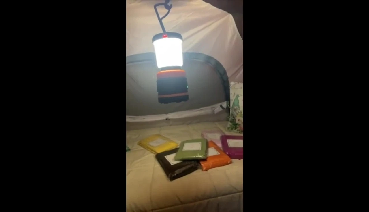 AYL LED Camping Lantern: A Rechargeable Powerhouse for Outdoors and ...